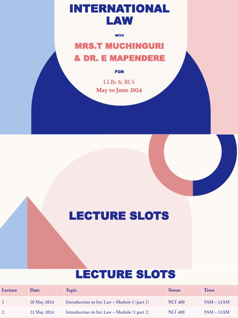 Lectures 1 and 2 Module 1 LLB & BLS May 2024-1 | PDF | Natural Law ...