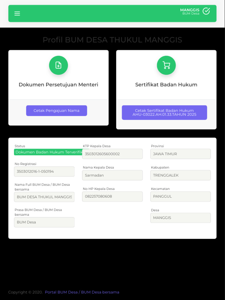 BUM Desa BUM Desa Bersama | PDF