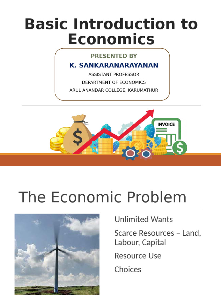 Basic Introduction To Economics | PDF | Economies | Economics