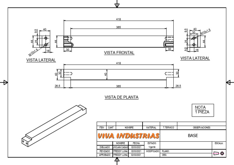 Base Del Sistema de Polines | PDF