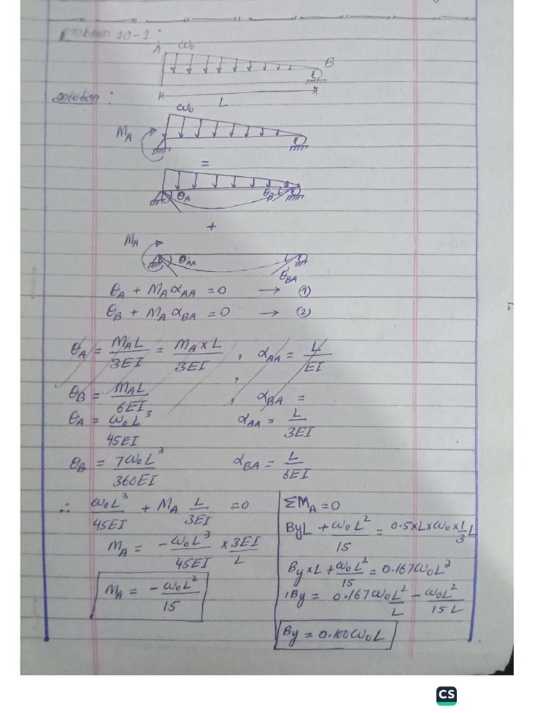 Structural Analysis Practice Problems | PDF