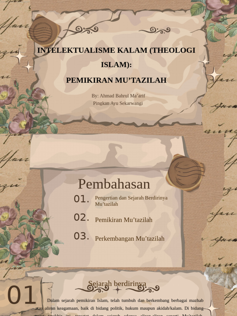 Intelektualisme Kalam Pemikiran Mu'Tazilah | PDF