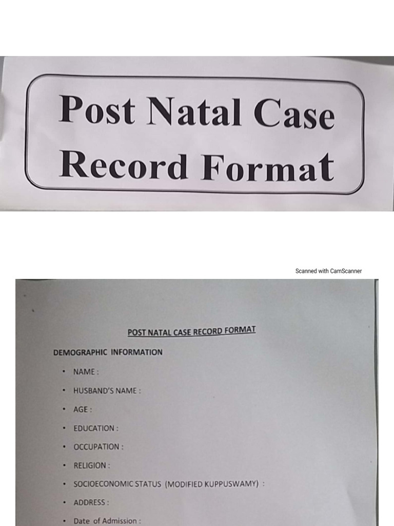 PNC Format | PDF
