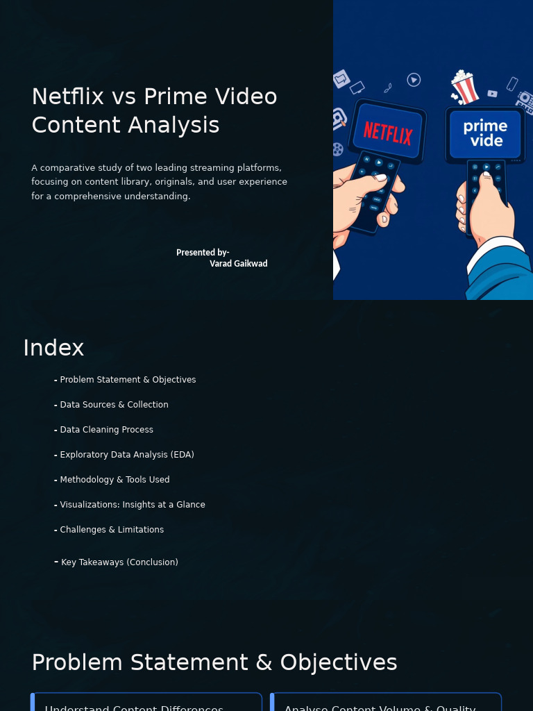Netflix vs Prime Video: Content Comparison | PDF | Data | Netflix