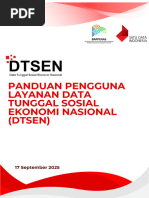 Petunjuk Penggunaan SIKS NG Pembaruan Keluarga DTSEN (Pengisi Data) | PDF
