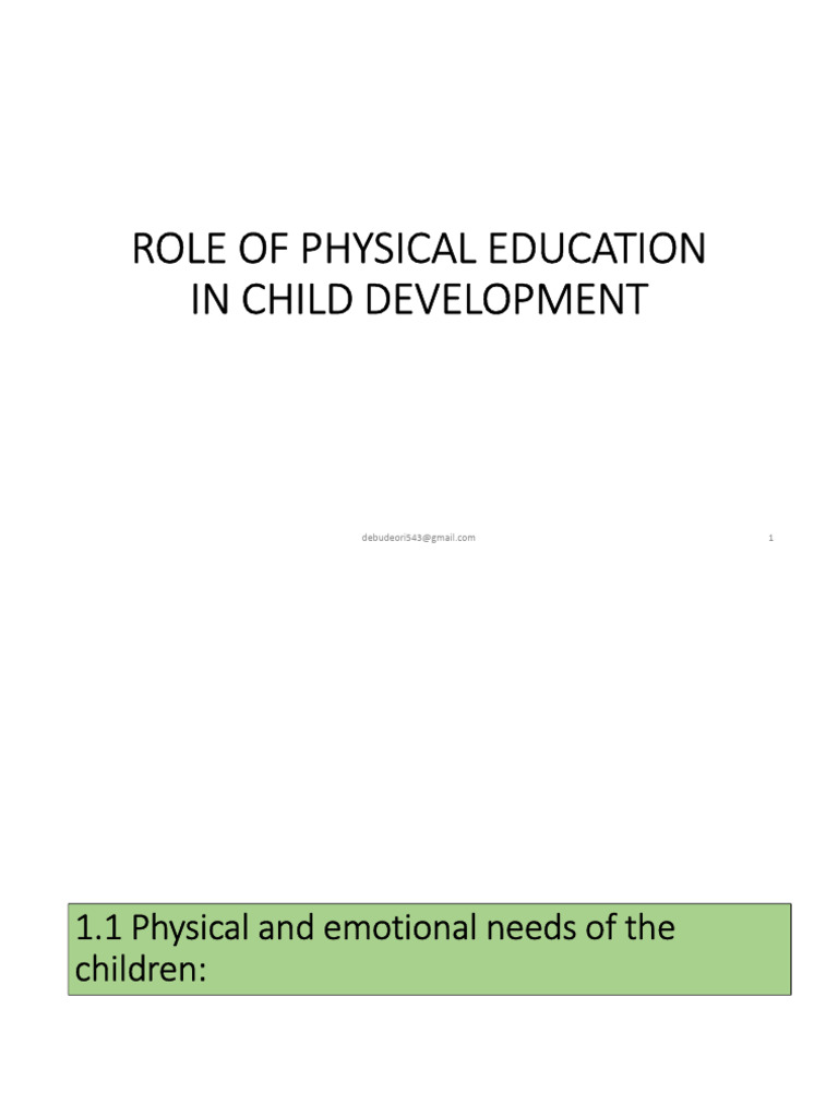 XI Physical Activity Trainer Chapter 1 | PDF | Physical Fitness ...
