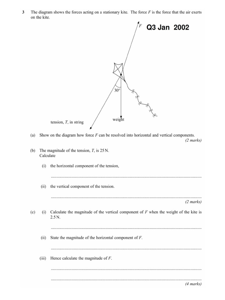 Sample Problems - Resolving Vectors PDF | PDF