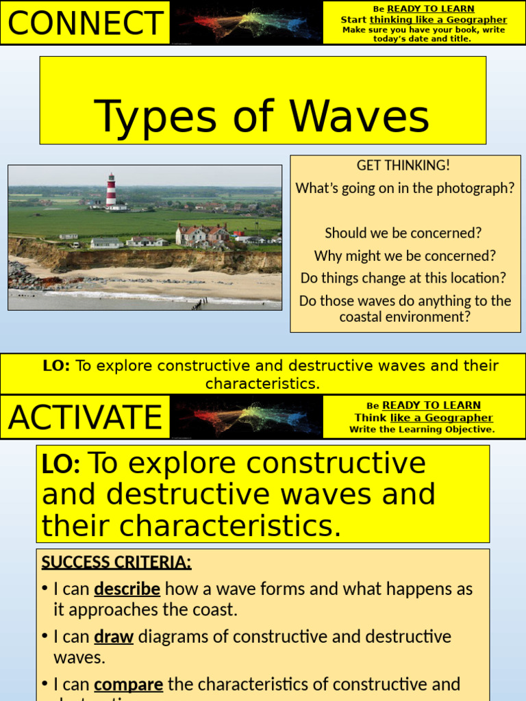 Lesson 1 Wave Types and Characteristics | PDF | Earth Sciences ...