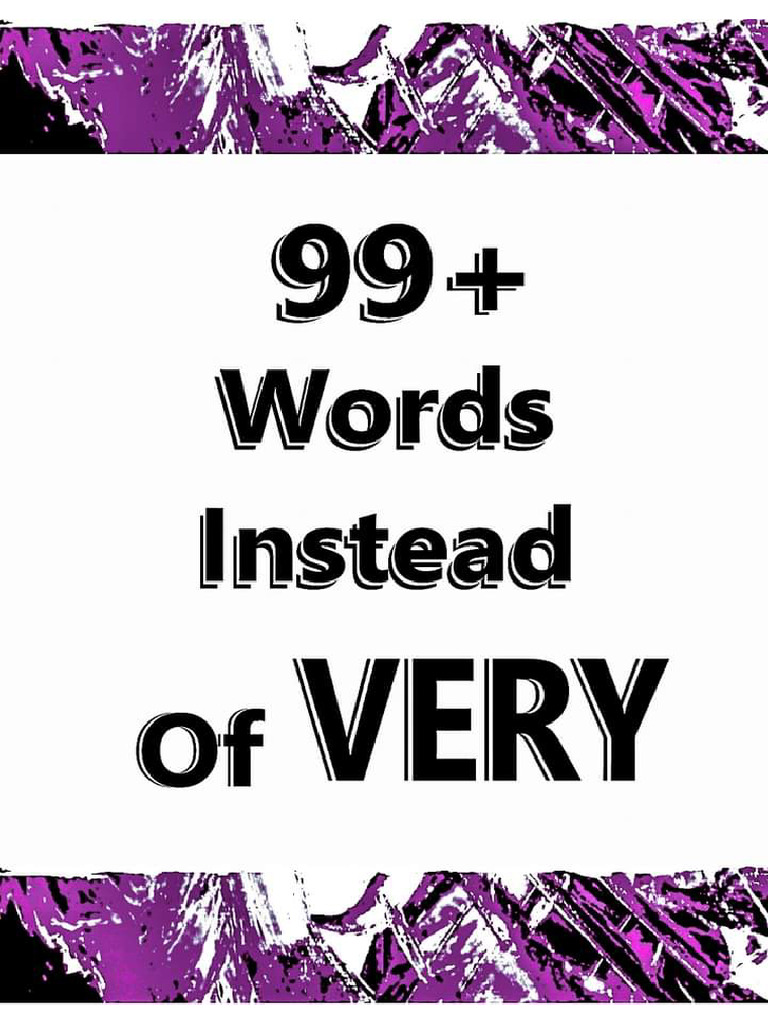 99+ Words Instead of Very | PDF