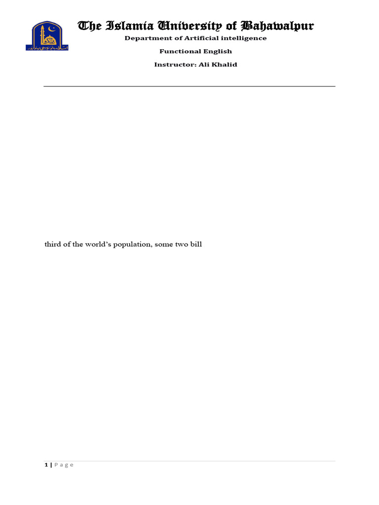 Introduction to Functional English | PDF | Metacognition | English Language