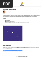 Create a Shooting Game in Scratch | PDF | Scratch (Programming Language ...