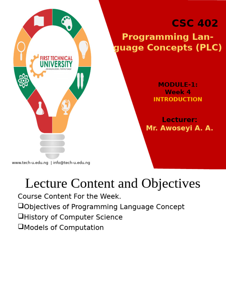 Module 1 WK 4 Csc402 PLC | PDF