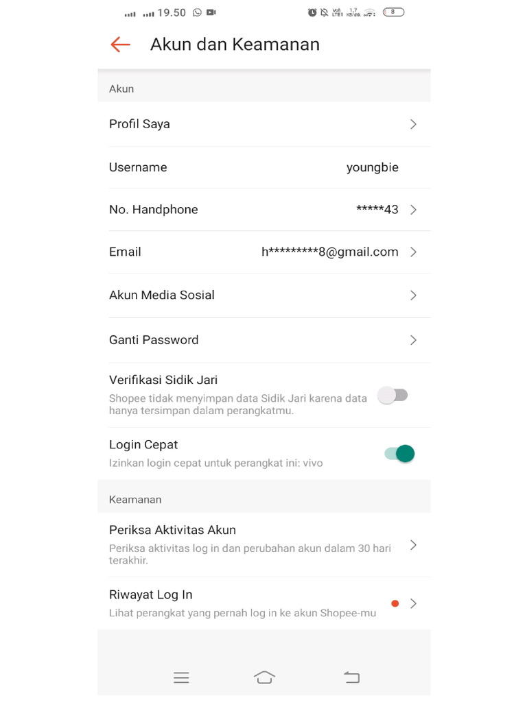 Username Shopee | PDF