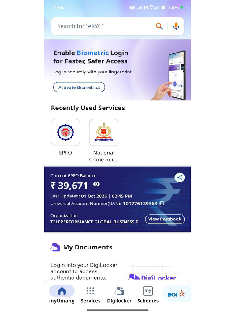EPFO | PDF