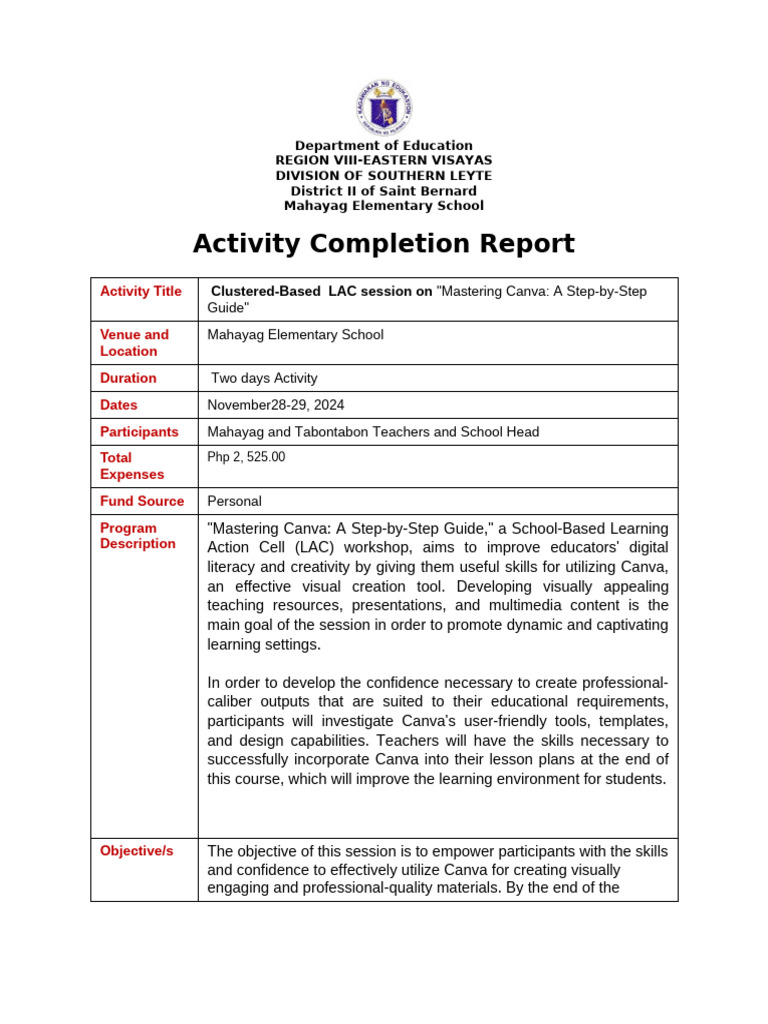 Acr Midyear-Inset Canva | PDF | Teachers | Lesson Plan