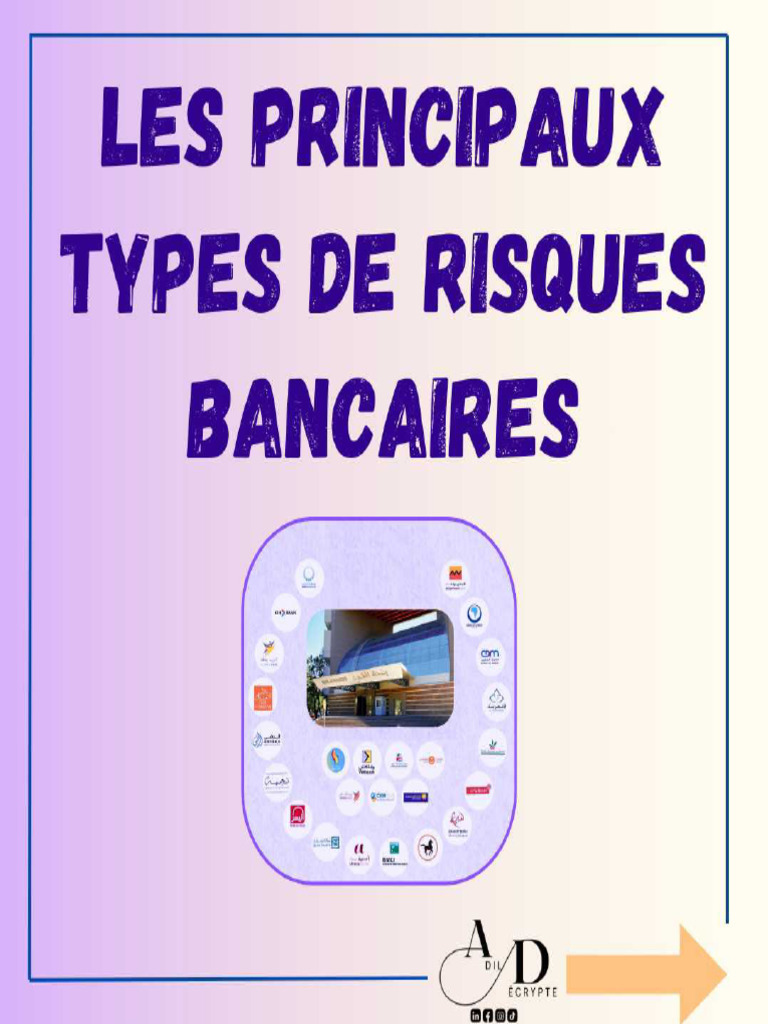 Les Principaux Types de Risques Bancaires Adil D Crypte 1755733935 | PDF