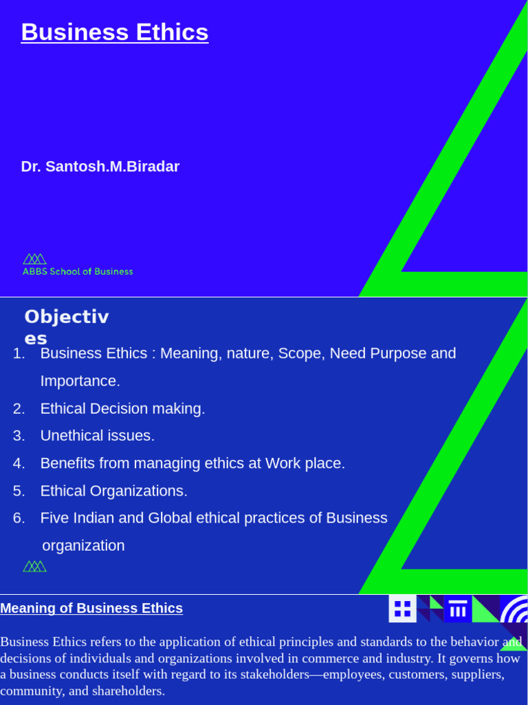 Business Ethics - Module 4 | PDF | Business Ethics | Corporate Social ...