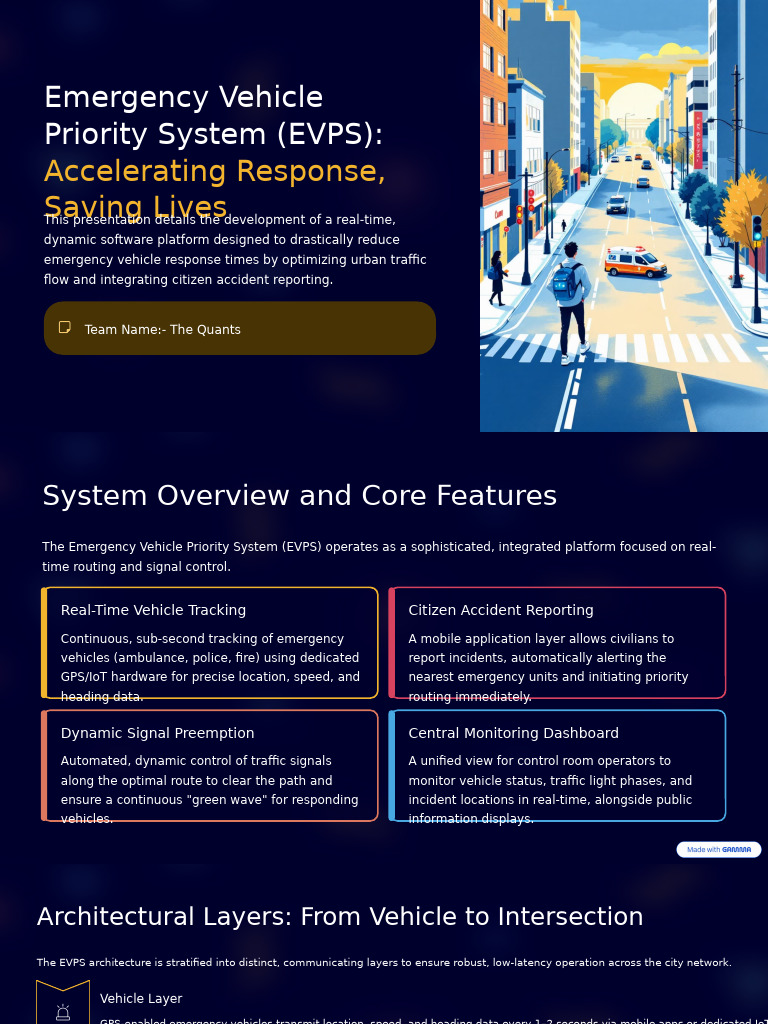 Emergency Vehicle Priority System Overview | PDF | Traffic | Routing
