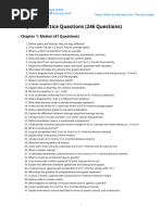 IGCSE Physics Topic Questions Compilation | PDF