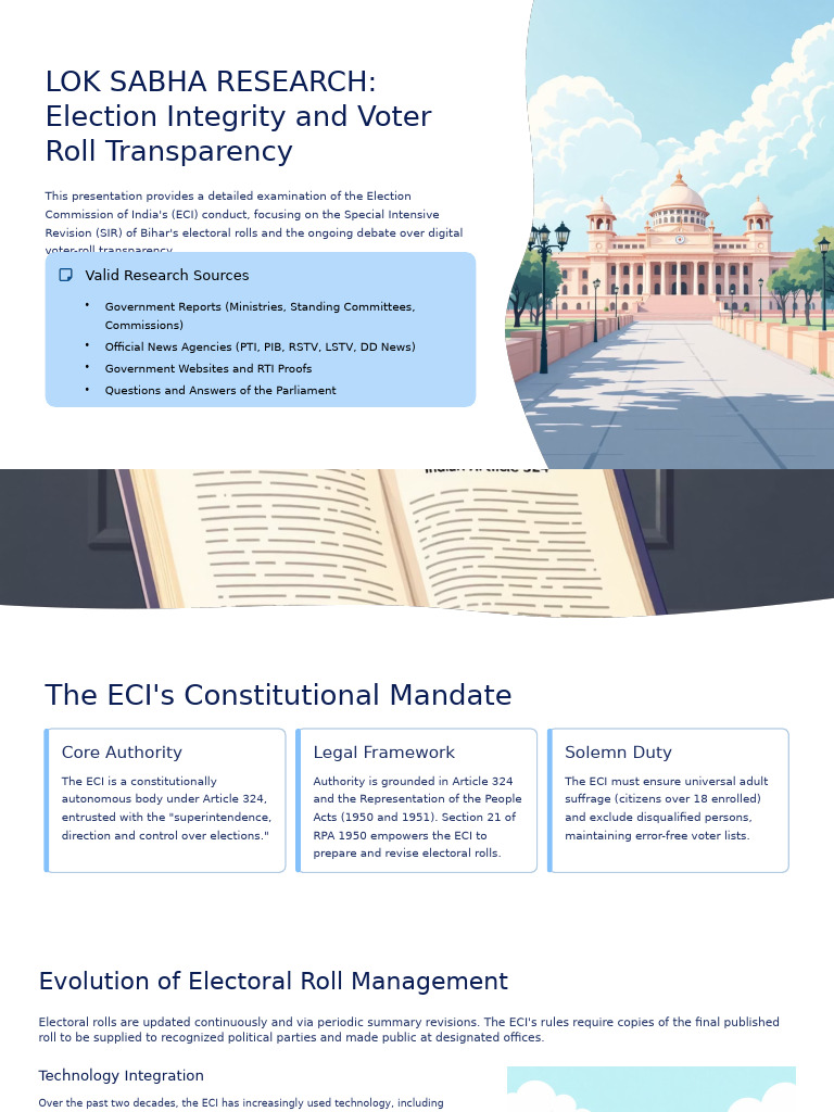Bihar Election Roll Transparency Issues | PDF | Government | Justice