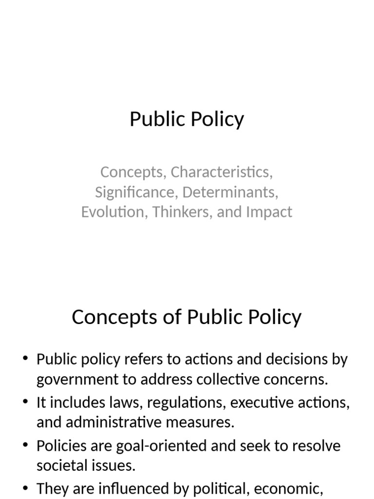 Understanding Public Policy Essentials | PDF | Policy | Governance