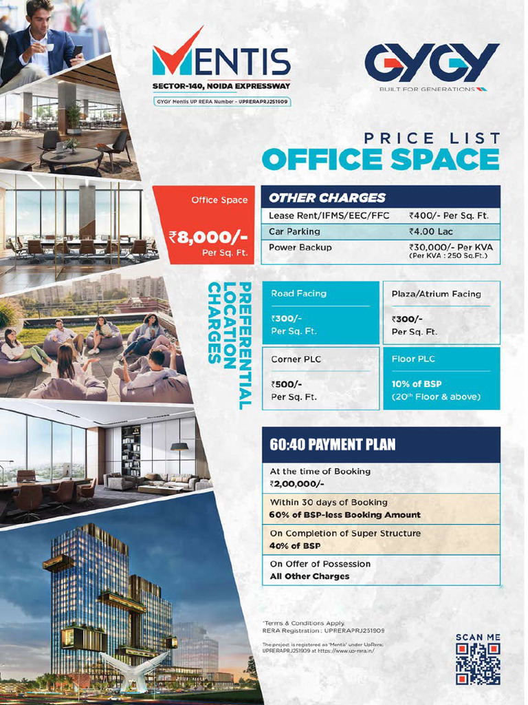 Office Space Price List | PDF