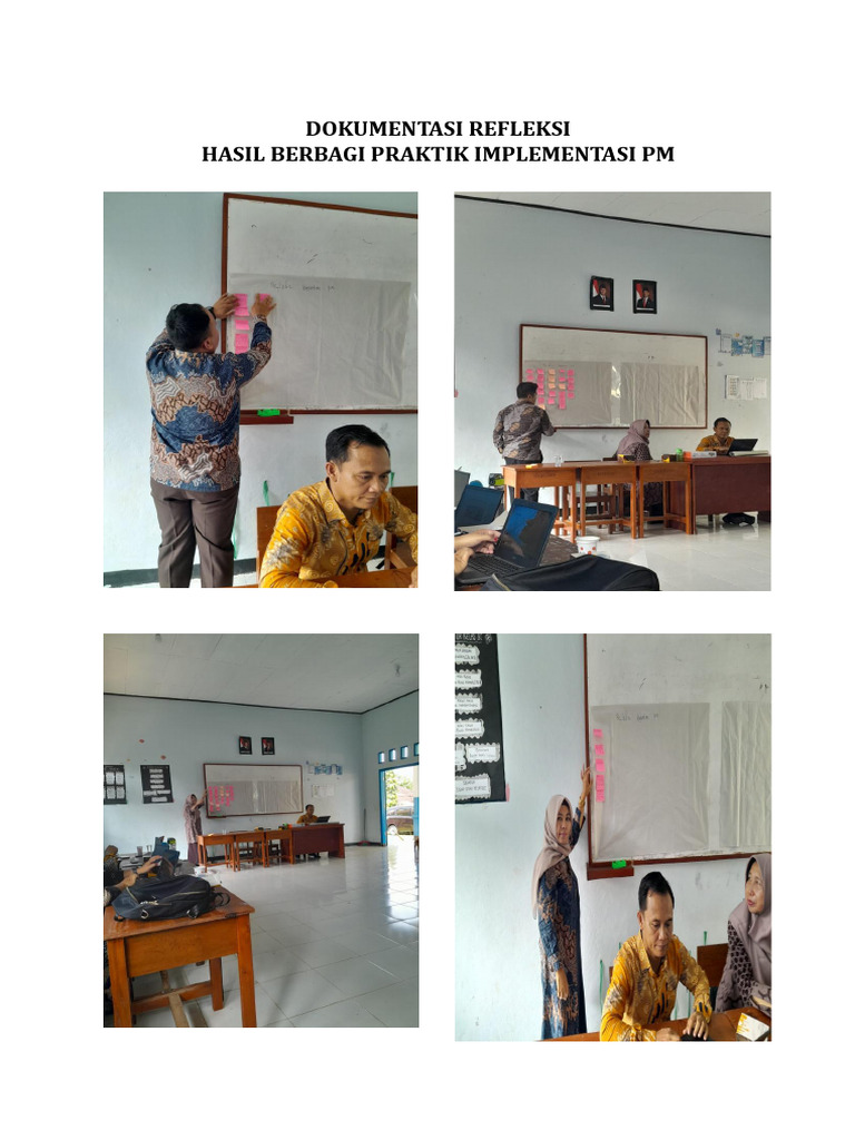Meria Hastuti - IN2.5. - Refleksi Hasil Berbagi Praktik Implementasi PM | PDF