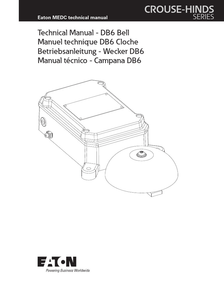 Tm154 Medc Db6 Sounder Atex and Iecex | PDF | Electrical Wiring | Screw