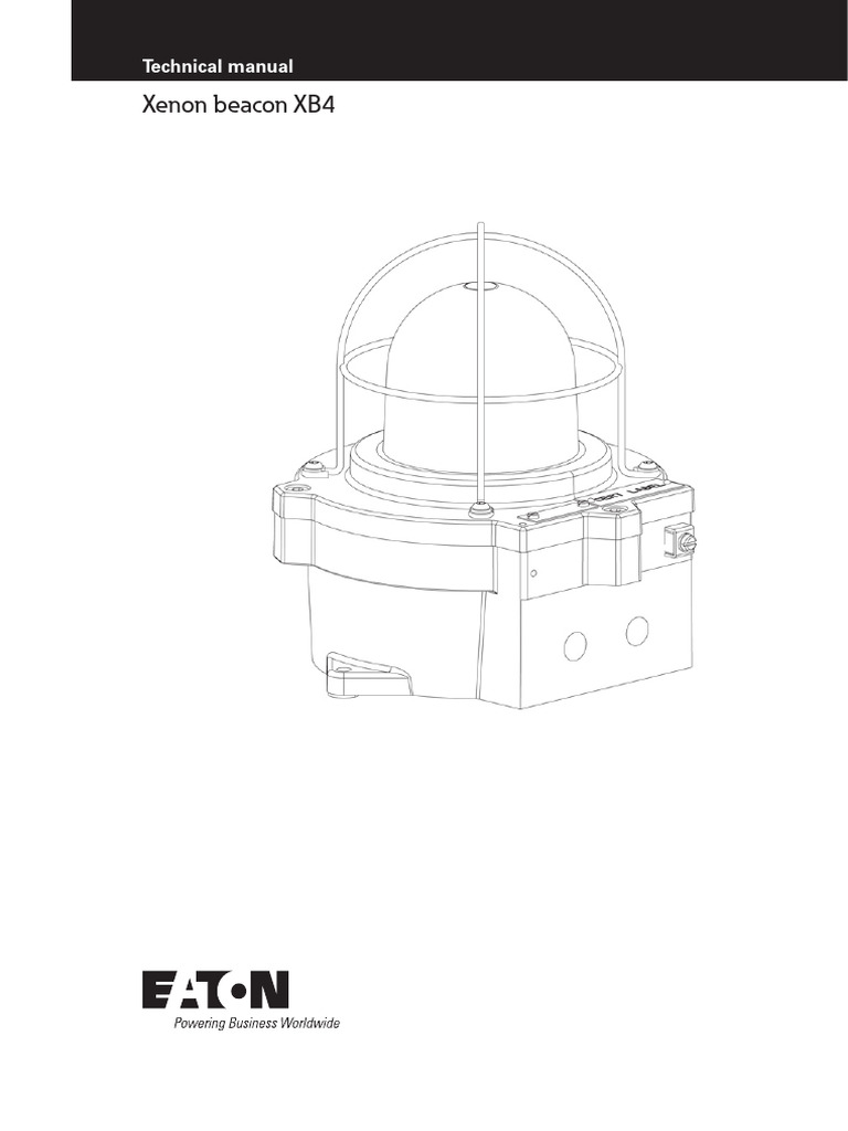 tm148 Medc xb4 Beacon Atex Iecex Exd e | PDF | Screw | Electrical Connector