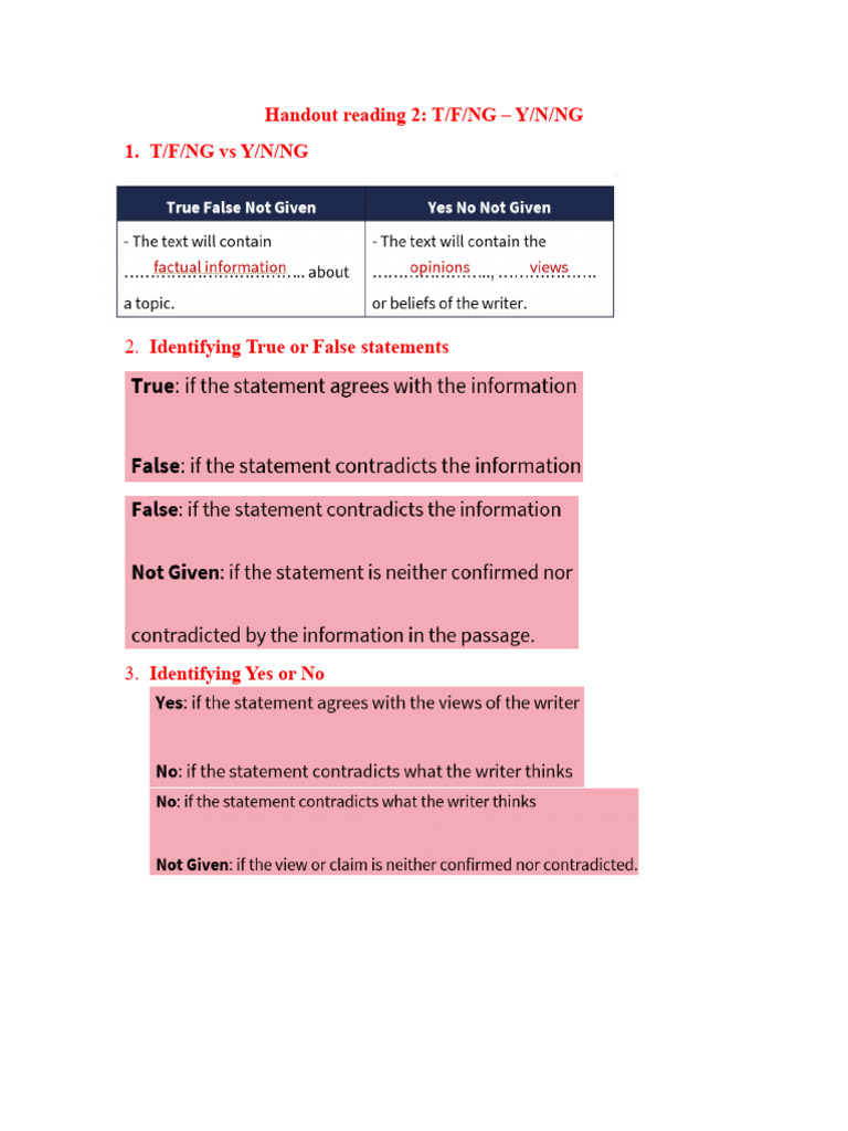 Handout Reading 2 | PDF