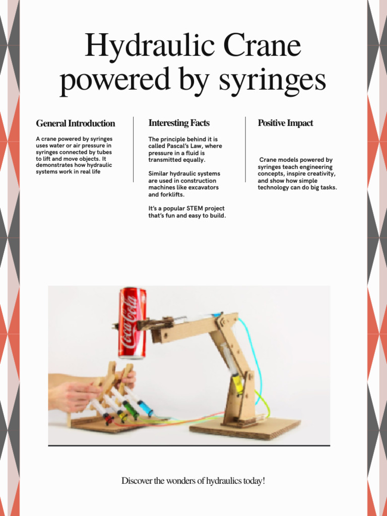 Poster - Hydraulic Crane Innovation | PDF
