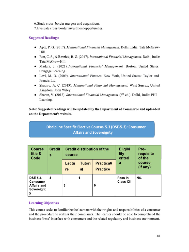 CAAS Syllabus | PDF