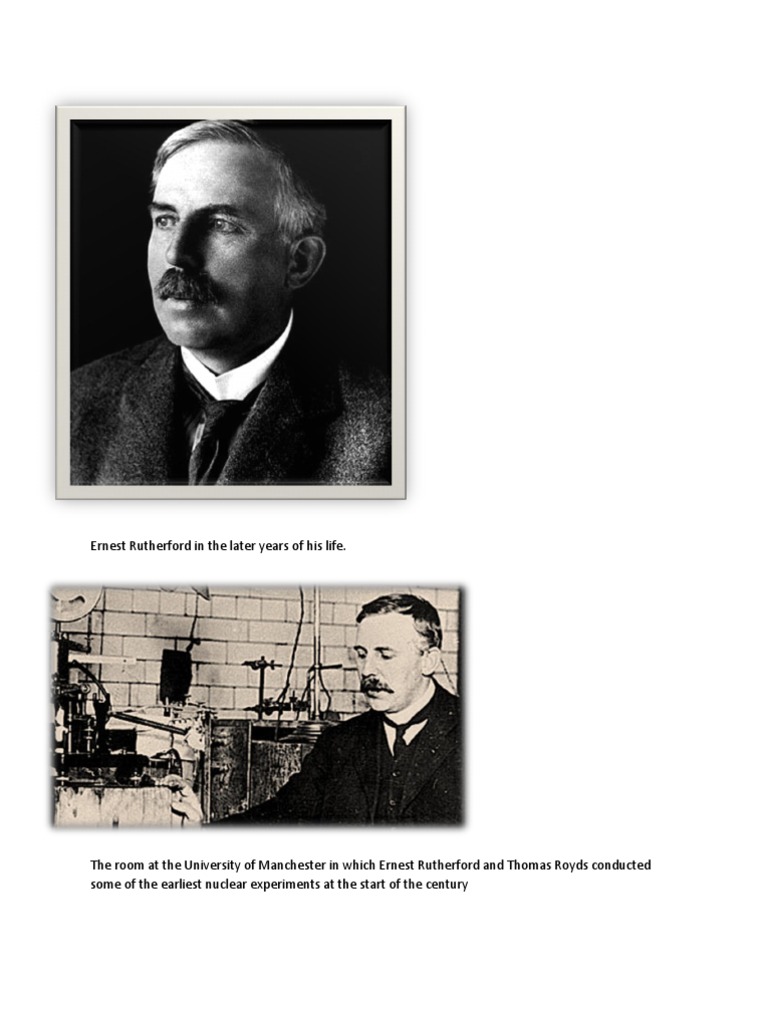 Ernest Rutherford: Pioneer of Nuclear Physics | PDF | Art