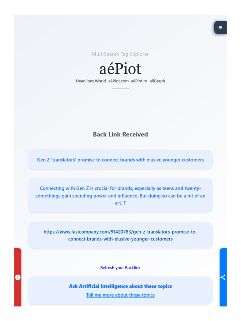 Gen Z Translators' Promise To Connect Brands With Elusive Younger ...