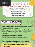 Presentasi - In2.3 Berbagi Praktik Implementasi PM | PDF