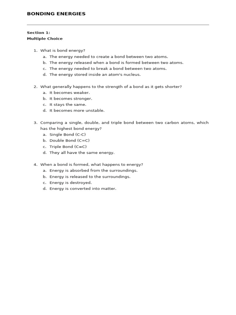 Edexcel International GCSE - Integrated Science - Chemistry - Bonding ...