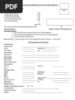 Survey Plan Application Form Goa | PDF