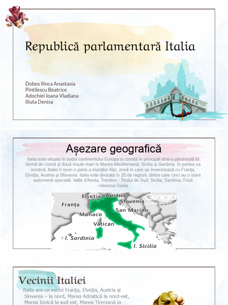 History of Venice - The Floating City by Slidesgo | PDF | Planets ...