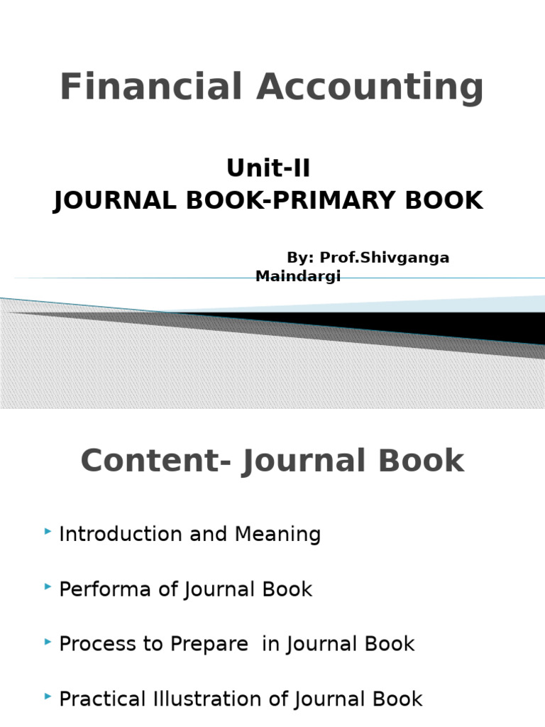 Journal Book | PDF