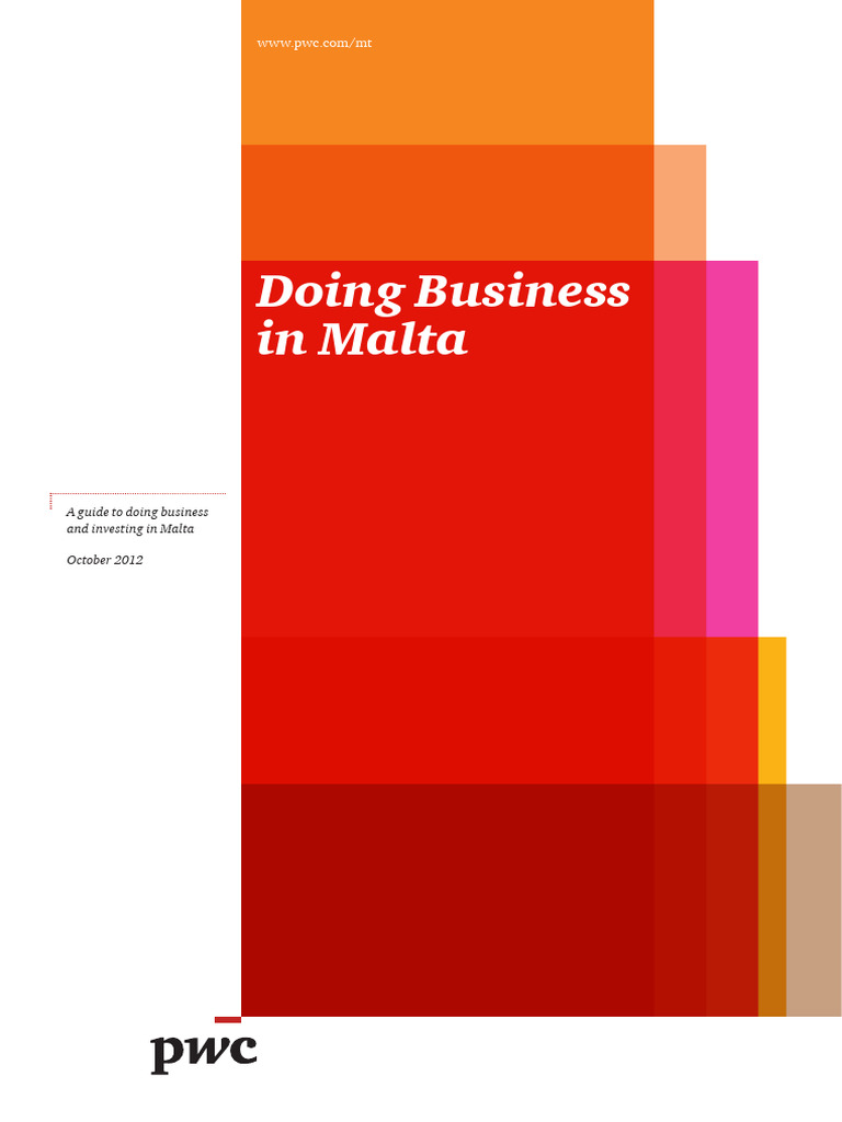MALTA, PWC Doing Business in | PDF | Taxes | Tax Deduction