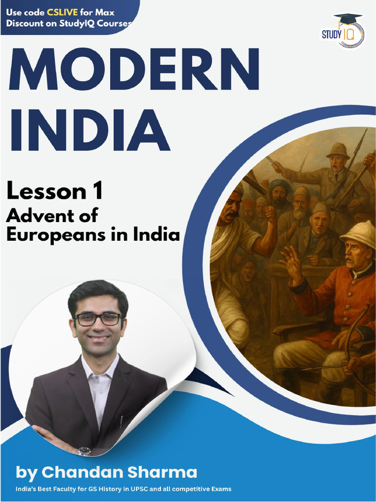 European Powers' Advent in India | PDF | East India Company