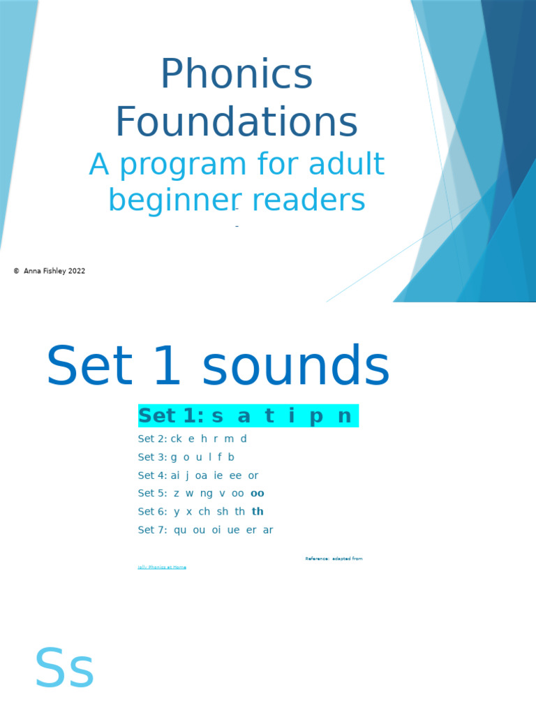 Phonics - Set 1 Sounds V 3 | PDF