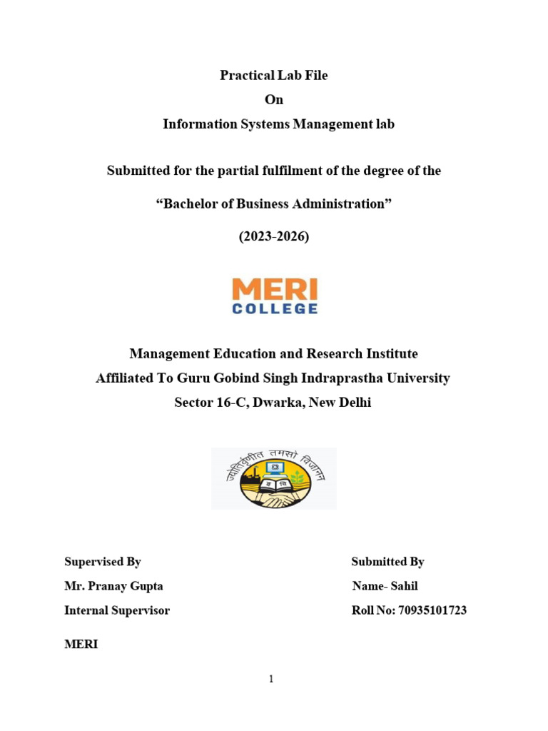 ISM LAB | PDF | Sql | Computing
