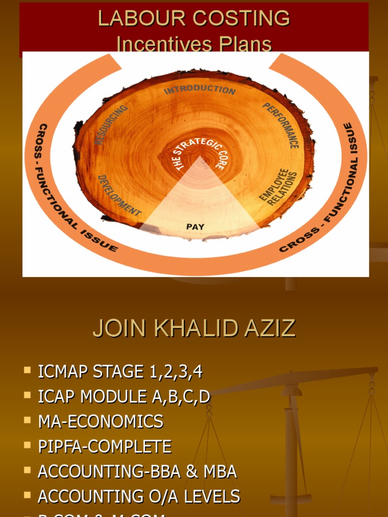 Labour Costing Pdf Incentive Piece Work