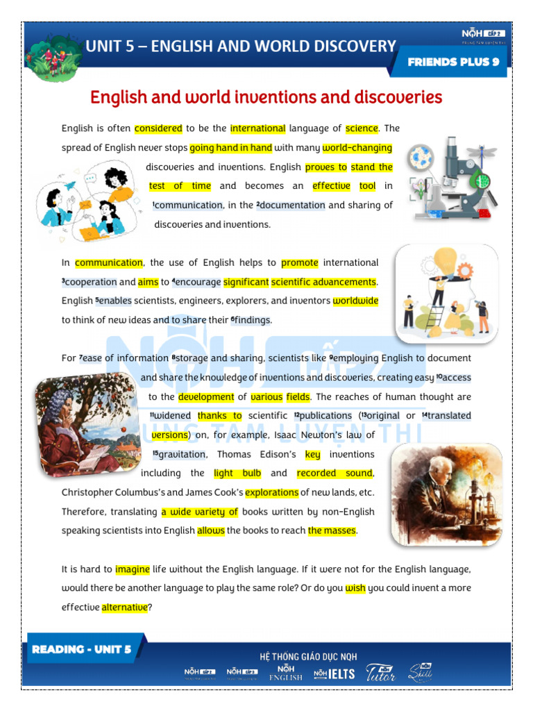 (Lop 9) FP Handout Reading Unit 5 | PDF