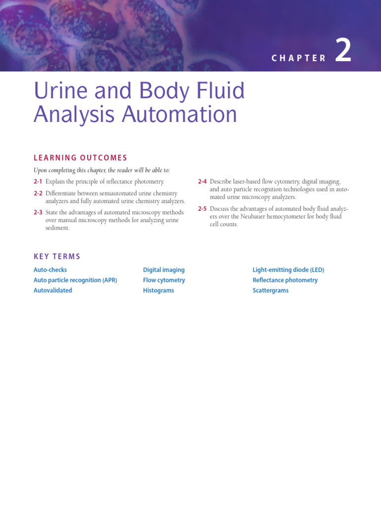 C2 - Urine and Body FluidAnalysis Automation | PDF | Flow Cytometry ...
