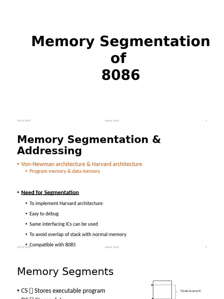 MP&MC - Module - 1 - 4th Part | PDF | Computing | Computer Engineering