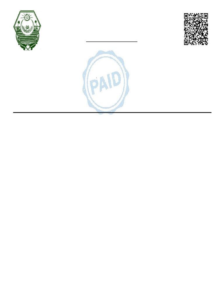 Paid Receipt | PDF