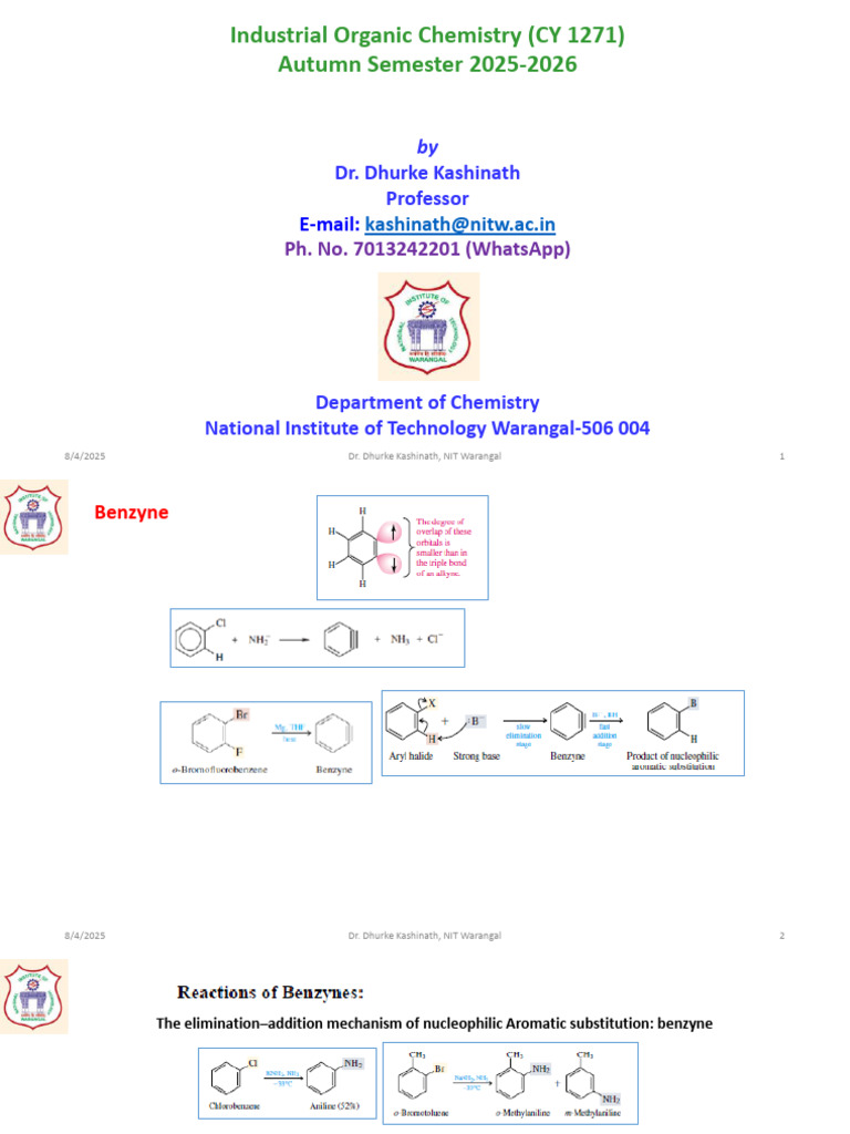Industrial Organic Chemistry Course Guide | PDF | Carboxylic Acid ...