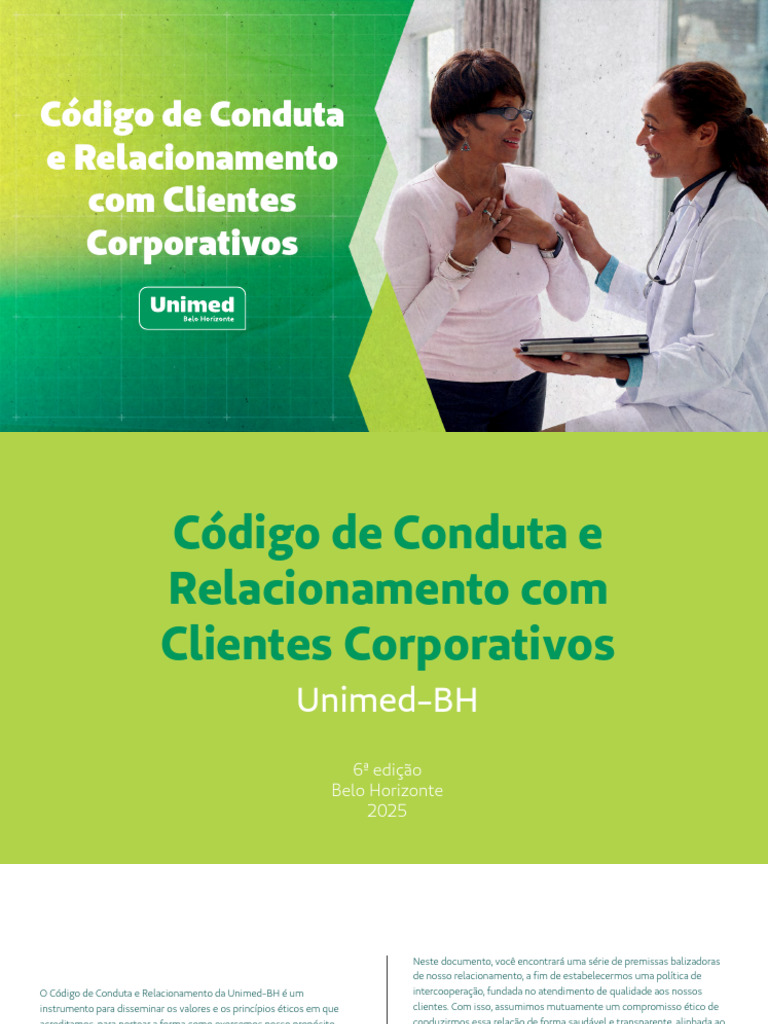 Cartilha Codigo Clientes Corporativos Codigo de Conduta e ...